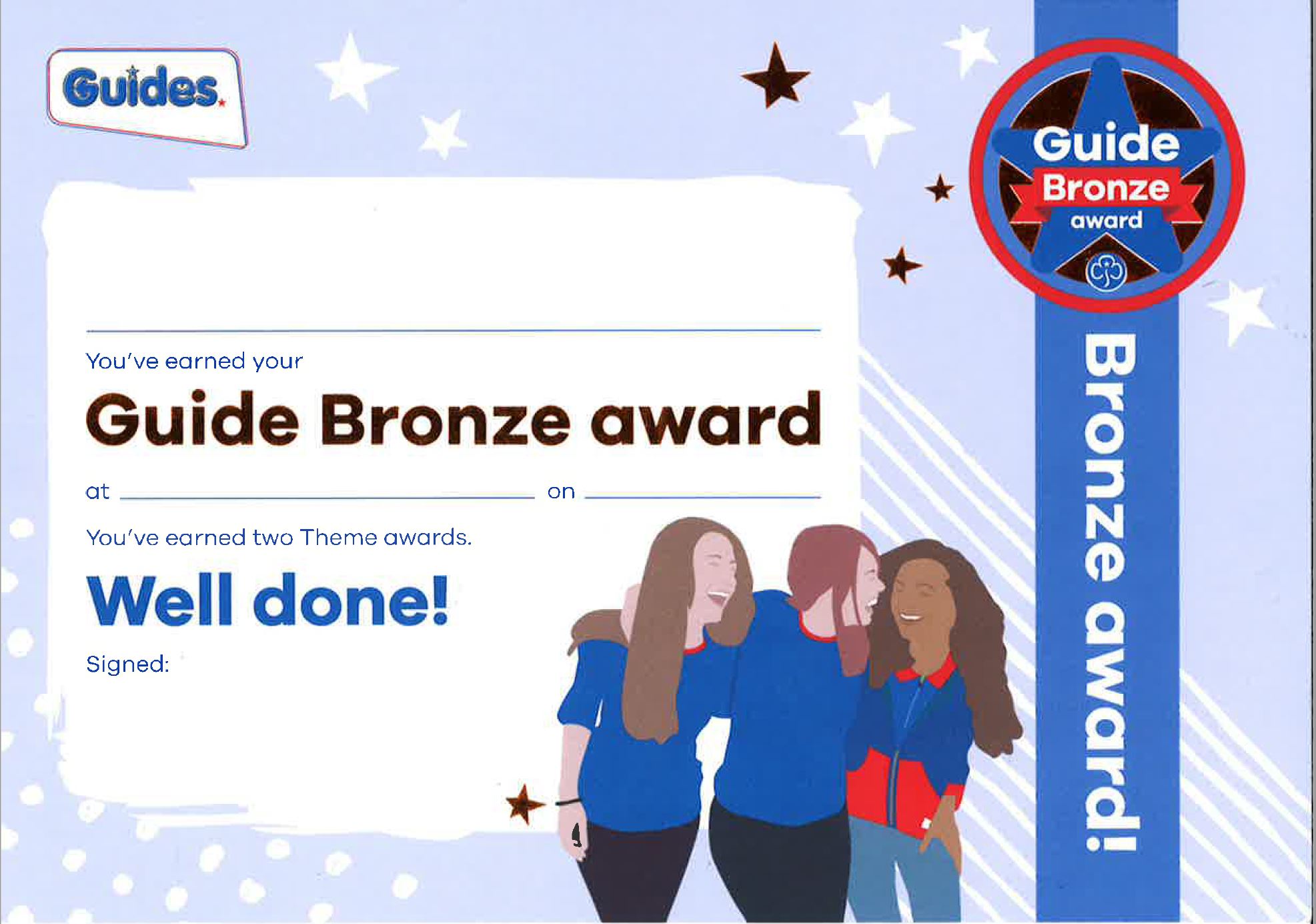 Guide Bronze Certificate GGNYS